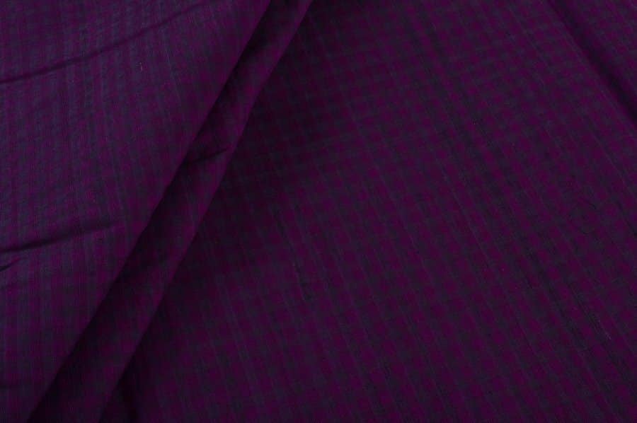 Pre-Cut 1.50m Authentic Handwoven Self Checks Pure Cotton Fabric ...