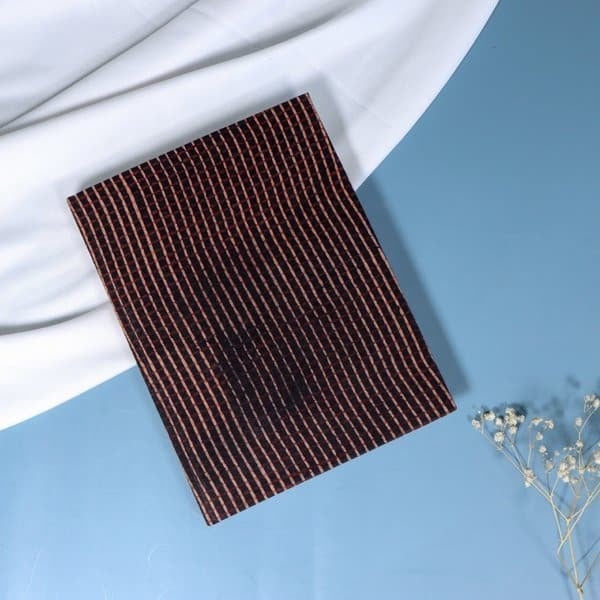 Hardbound HandMade Paper Diary NoteBook (A5 Un-ruled) - AvagataSara