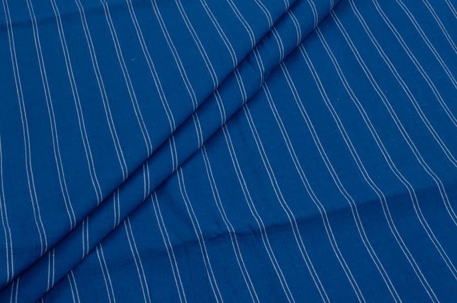Pre-cut 1m Authentic HandLoom Stripes Flowy Soft Cotton Fabric ...