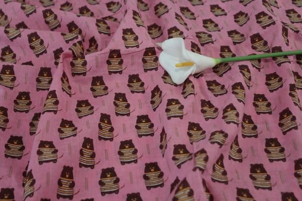 Pre-Cut 1.70m Pure Soft Cotton Cartoon Kids Print - AvagataSara